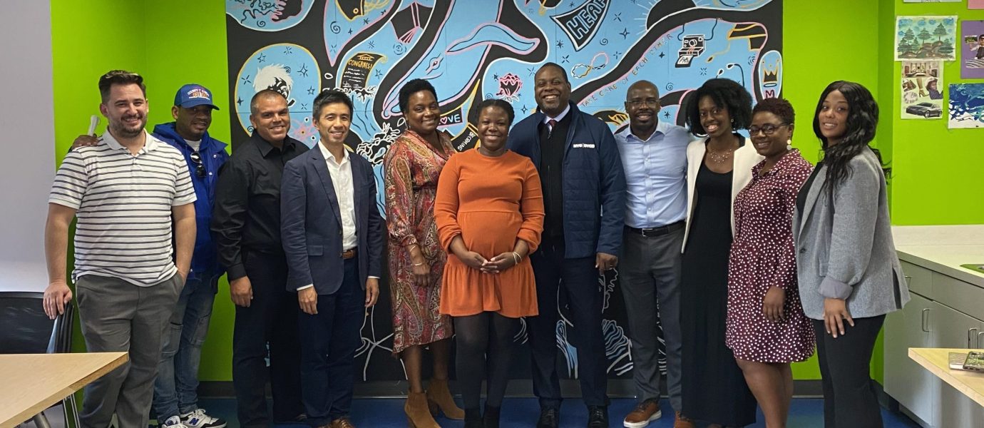 NYC DYCD Commissioner Keith Howard Visits HEAF - HEAF